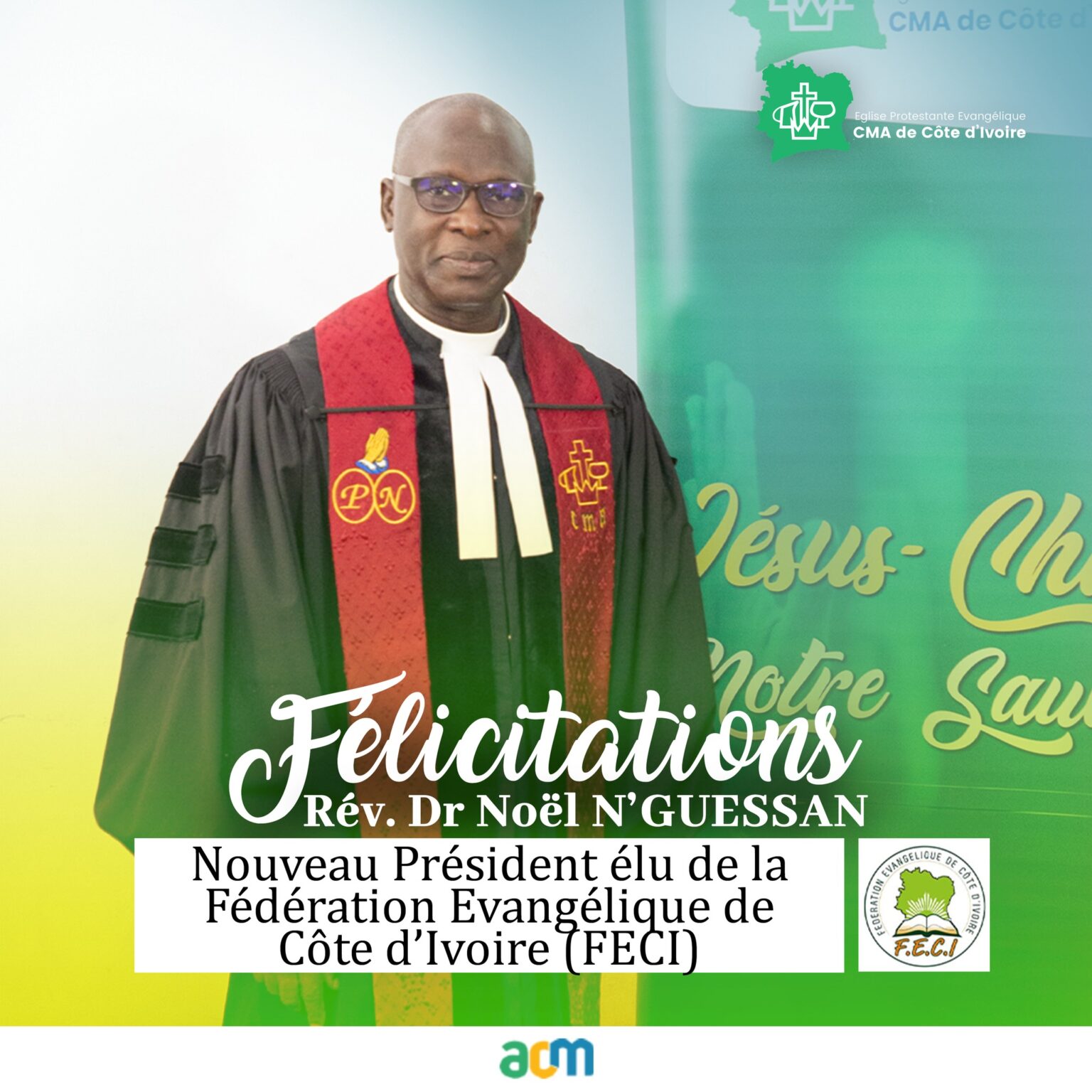 Investiture de Mme KOUASSI Naomi pour un Second Mandat à la tête de l’AFECMACI - Eglise CMA de ...